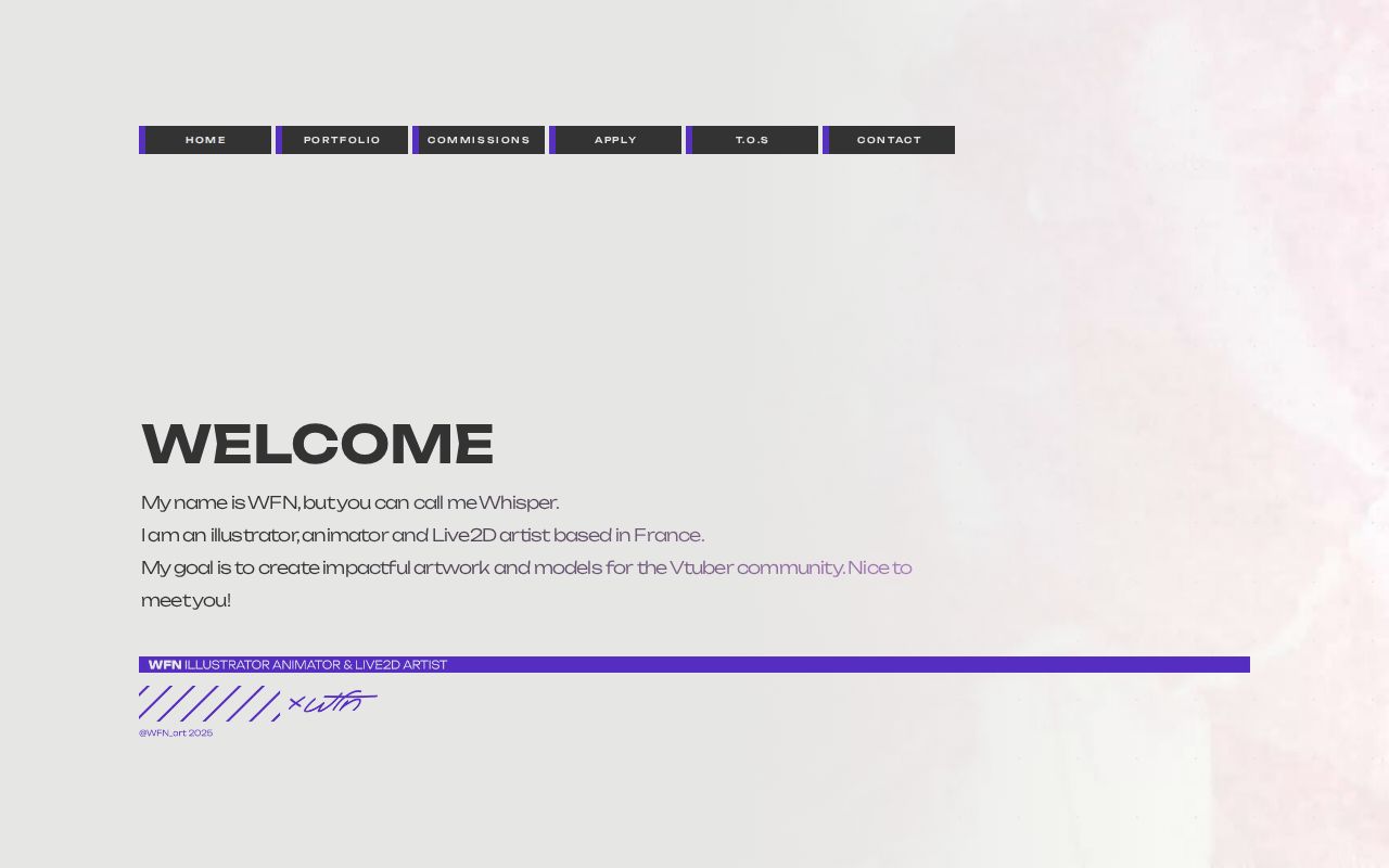 WFN Vtuber Commissions